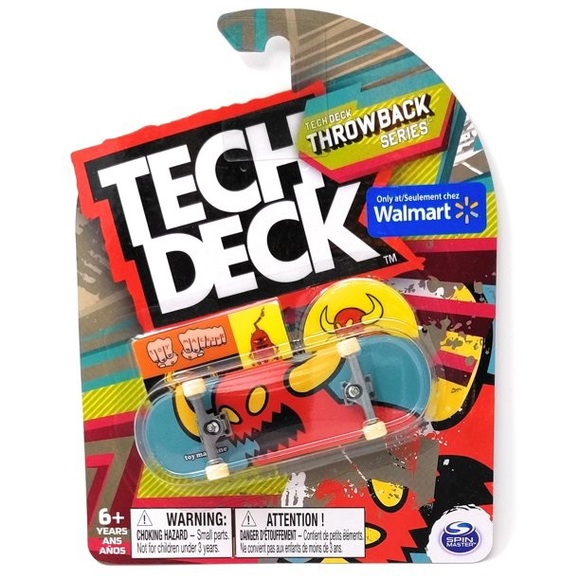 Tech Deck | Toys | Tech Deck Fingerboard Skateboard Throwback Series ...